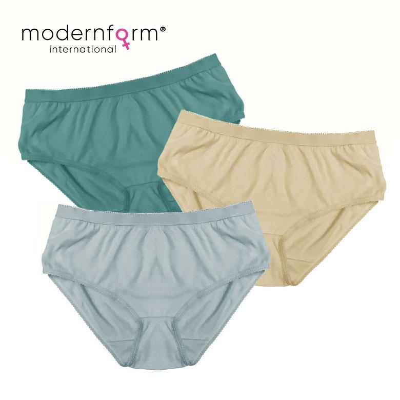 Modernform (M1747) Women Tetra Cotton 3 pcs Of Set Panties - TikTok Shop Malaysia