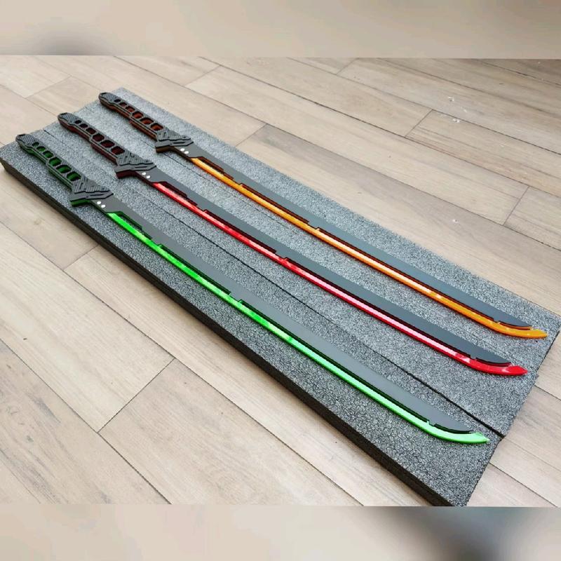 Pedang Cosplay 3D Print Cyberpunk 2077 - Thermal Arasaka Katana - Shop ...