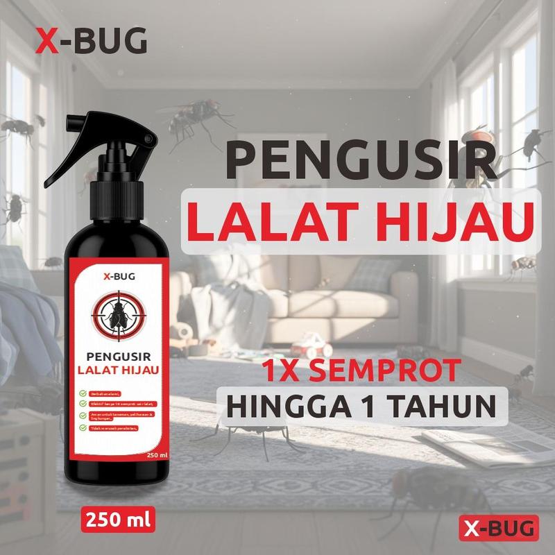 Semut X-BUG Spray pengusir lalat hijau laler paling ampuh obat kandang ...