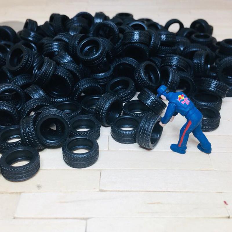 20PCS High Quality 1/64 Tire Skin Car Model Scene Accessorie - TikTok ...