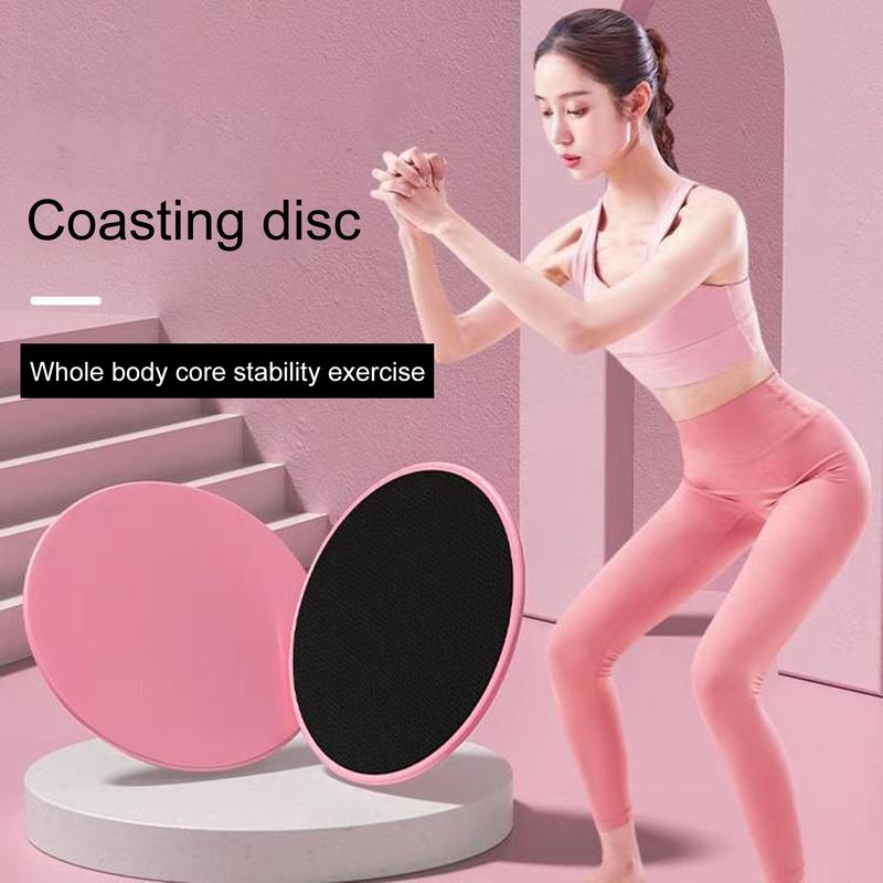2Pcs Gliding Discs Dual Sided Workout Sliders Abdominal Core - TikTok ...
