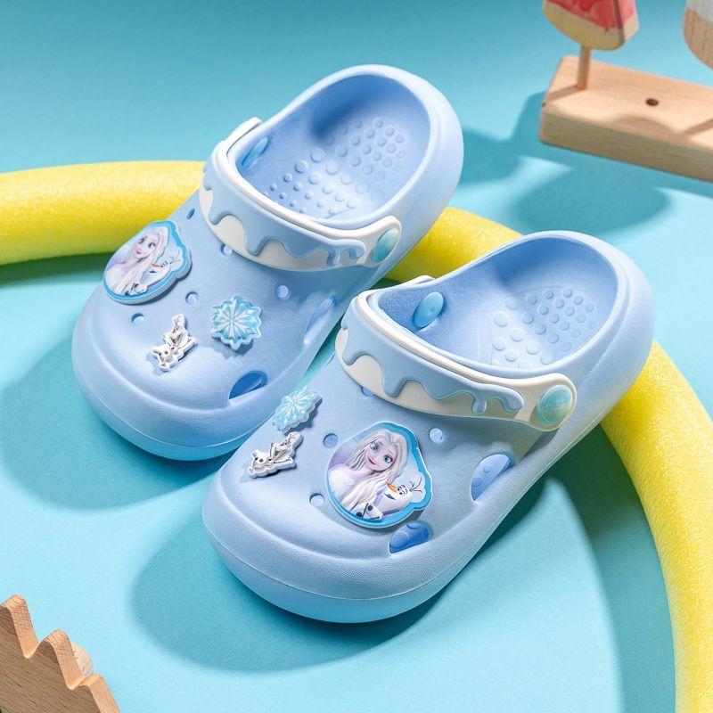 Sandal Kanak-kanak, Rekaan Puteri Elsa Kartun Comel, Terompa - TikTok ...
