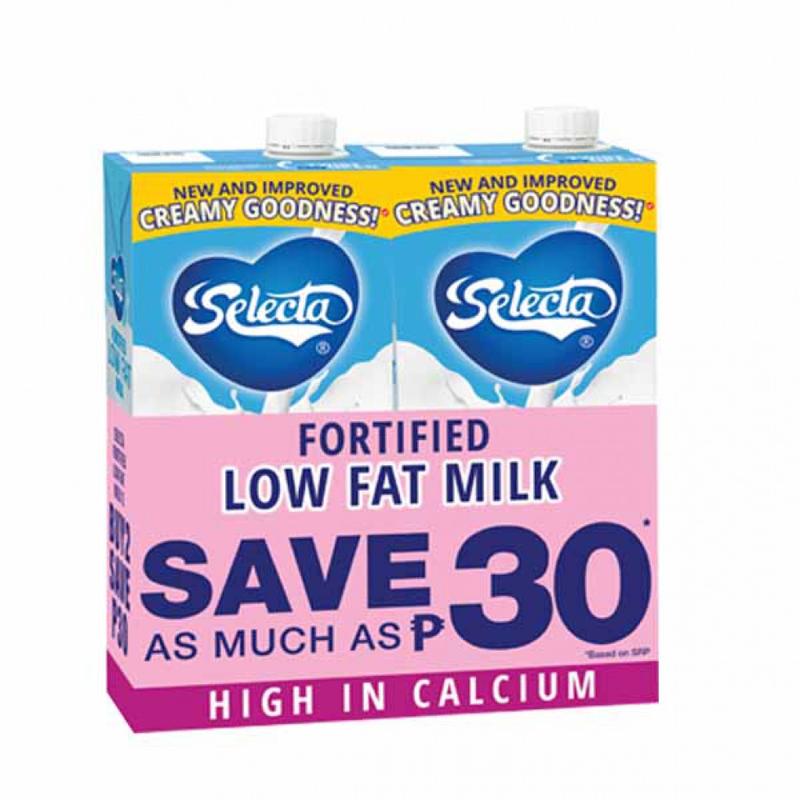 Selecta Lowfat 1Liter Buy 2 Save 30.00 - TikTok Shop Philippines
