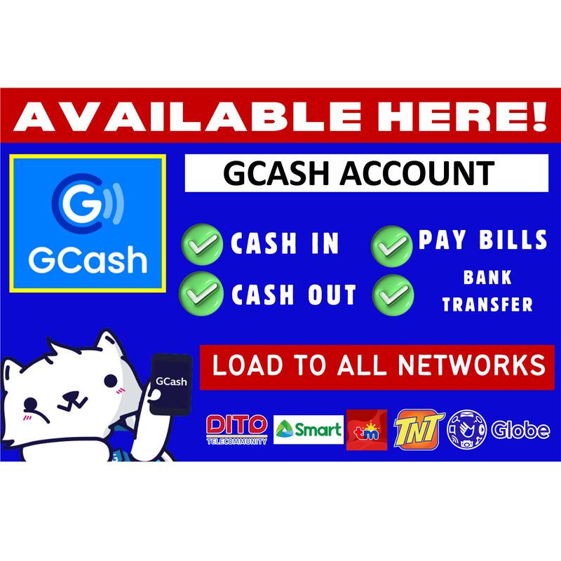 GCASH TARPAULIN RATES CASH IN AND CASH OUT BANNER Green Prin - TikTok ...