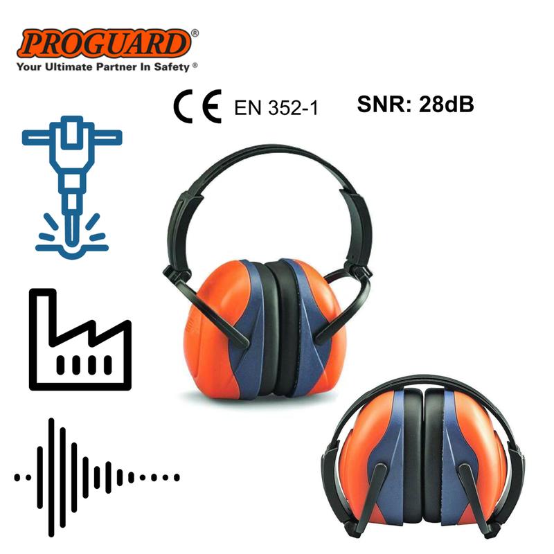 ULTRA SNR 28dB Lightweight Adjustable Foldable Earmuff Headset - TikTok ...