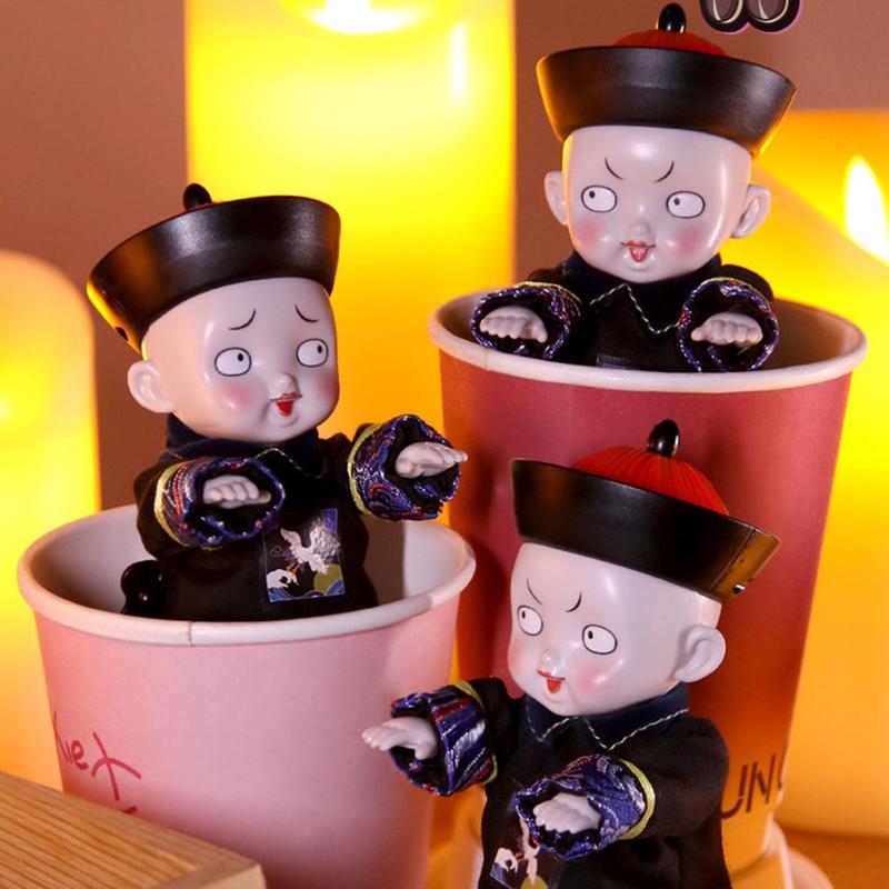 Fashion Funny Jumping Little Zombie Wind-up Toy Simulation Wind-up ...