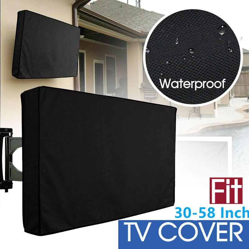 Waterproof Outdoor TV dust cover Premium Quality Coated Dustproof ...