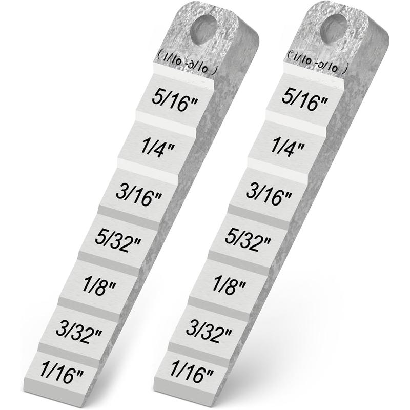 2 count 4" Pipe Spacer Wedge Stepped Guage Fit for Pipe Spacing Welding ...