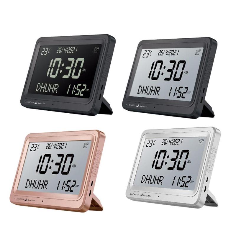 Muslim Prayer Clock Digital Clock Gift Calendar Azan Alarm Clock ...