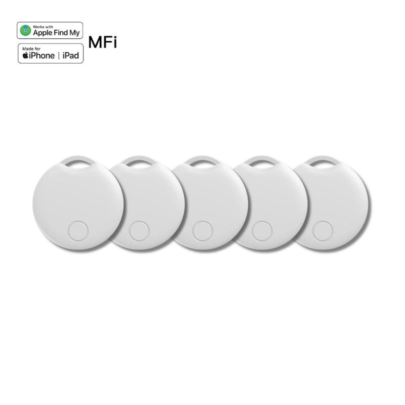 RSH Key Finder (ITag09 White, 5 Pack)，Smart Bluetooth Tracker ...