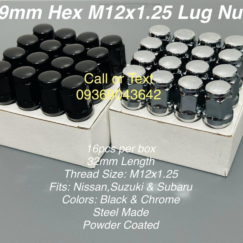 19mm Hex Lug Nuts M12x1.25 Thread Size for Cars - TikTok Shop Philippines