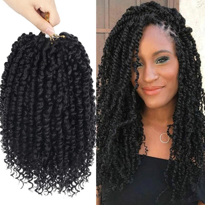 Rambut Palsu Kerinting Afro Panjang Wanita, 14-Inci, Jalinan Rambut ...