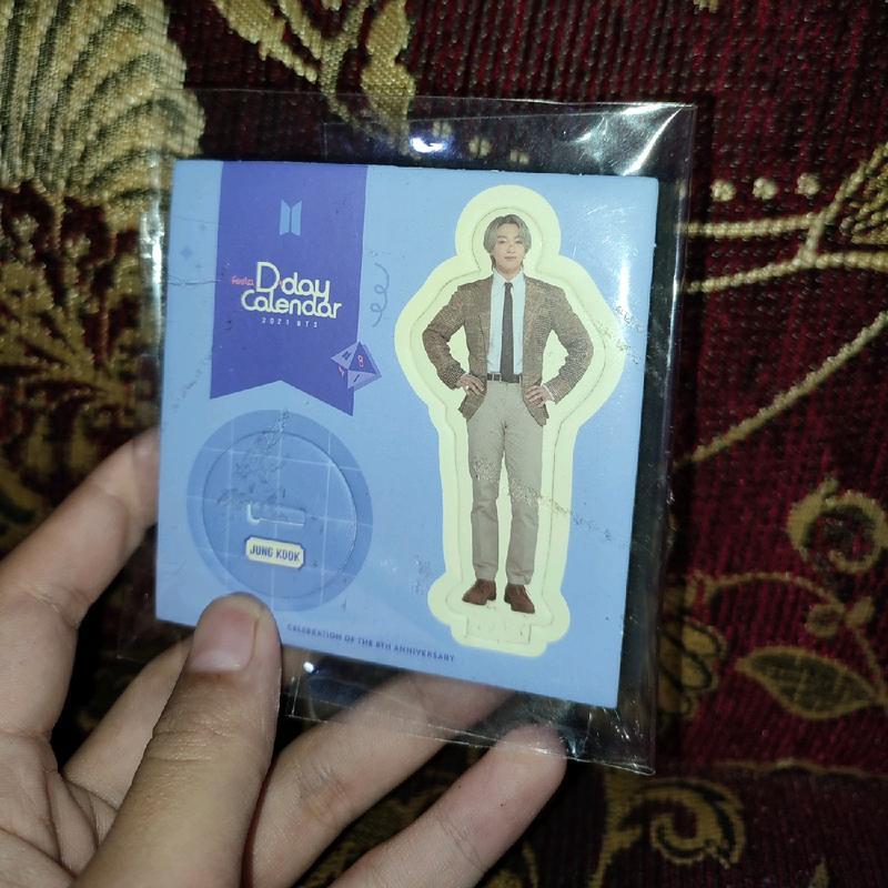 standee jungkook mini dday calendar official - Shop | Tokopedia
