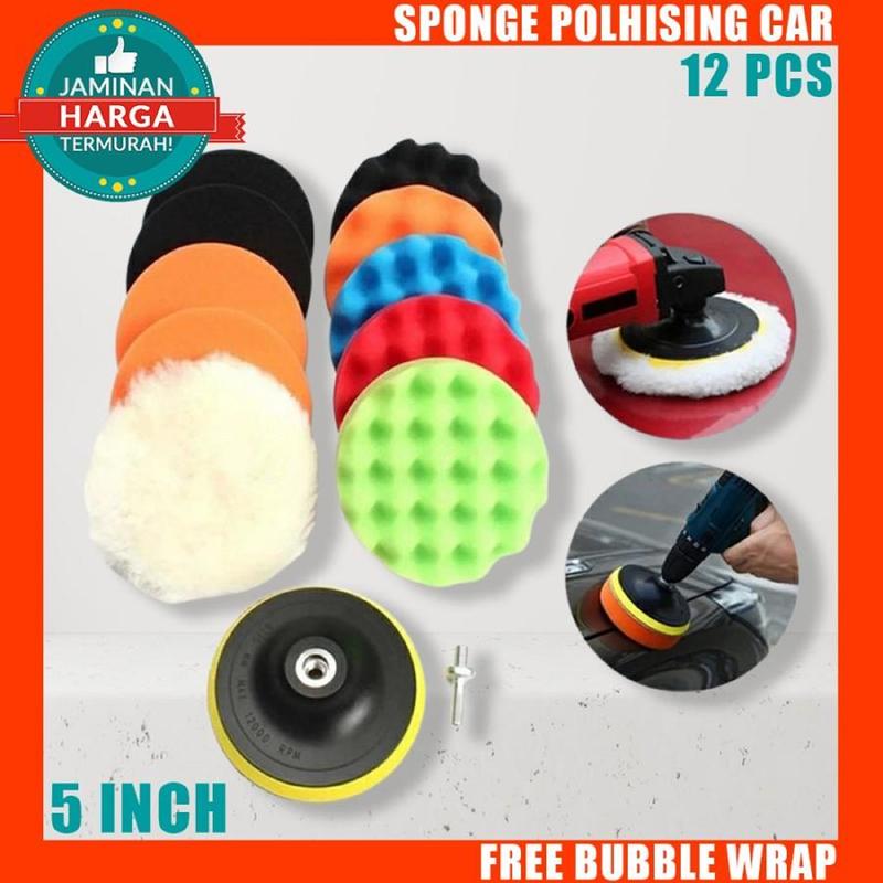 Sponge Poles Mobil Wax Alat Polish Spons Car Busa Set 5 inch - Shop ...