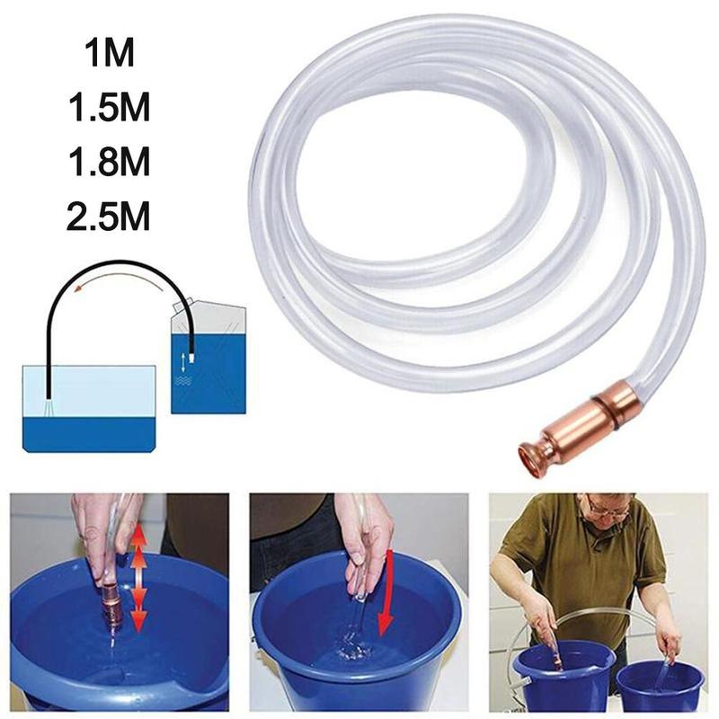 PVC Tube Self Priming Tube Hose Safety Pipe Siphon Self Tool - TikTok ...