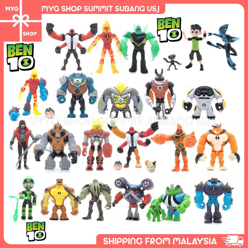 Figur aksi PVC Ben 10 (Omni-Kix, Rustbuggy), Ben Armor, Jetray - TikTok ...