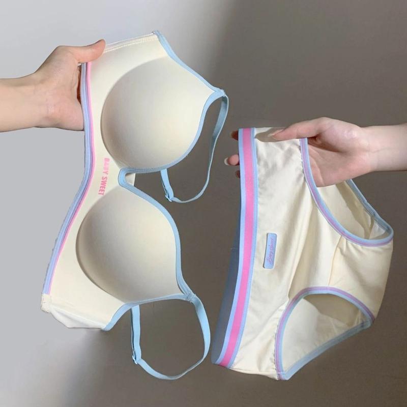 New Dopamine Sexy Pure Desire Bra Set for Women, Wireless, Small ...