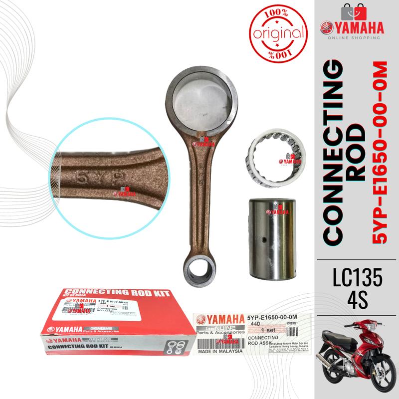 LC 135 4S LC135 4 SPEED CONNECTING CON ROD KIT SET CONROD CONECTING ...