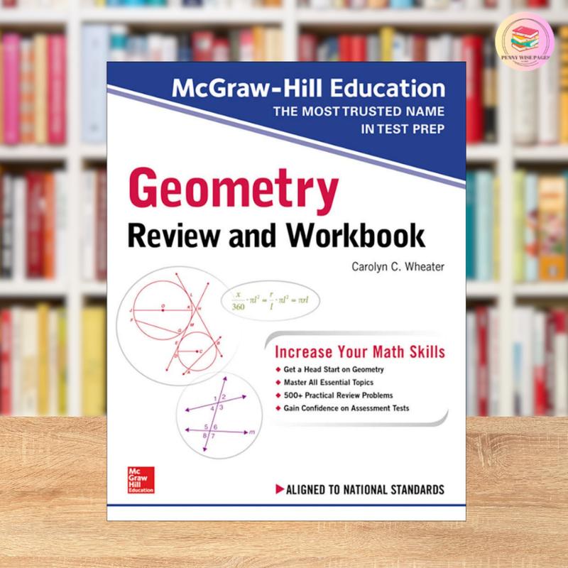 McGraw-Hill Education Geometry Review and Workbook - TikTok Shop ...