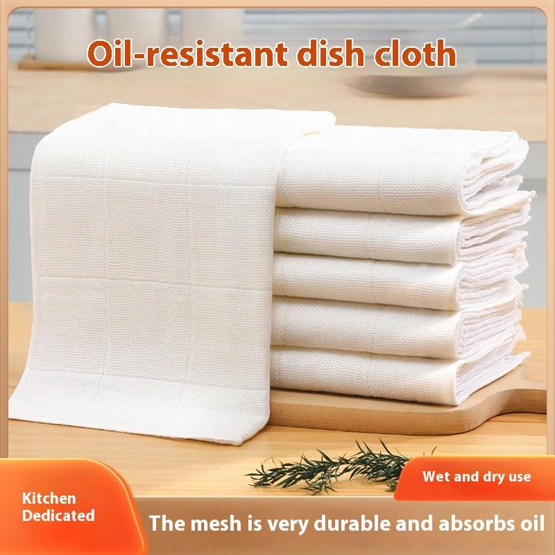 Dishwasher cloth, water-absorbing rag, household-specific thickened ...