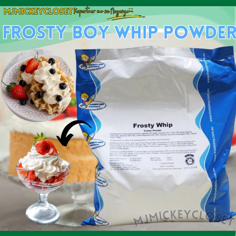 Frosty Boy Whip Cream Powder 1kilo For Baking Frappe - TikTok Shop ...