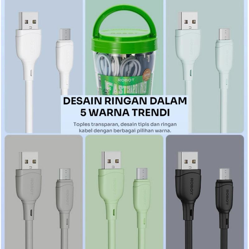 (isi 20/Toples) Kabel data Micro Usb/ Type C/ Lightning Fast - Shop ...