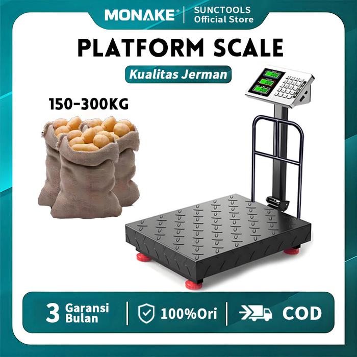 Promo JERMAN MONAKE Top!! 150KG/200kg/300kg Sisik komputasi digital ...