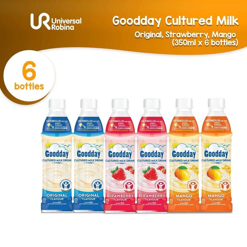 Goodday Six Pack 350ml x 6 (2 Original, 2 Strawberry, 2 Mango) - TikTok Shop Philippines