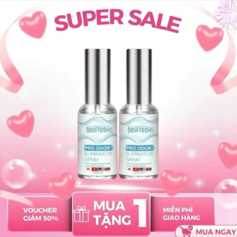 {COMBO 02 lọ }khử mùi toàn thân, lăn khử mùi BEUFRESH ngăn tiết ...