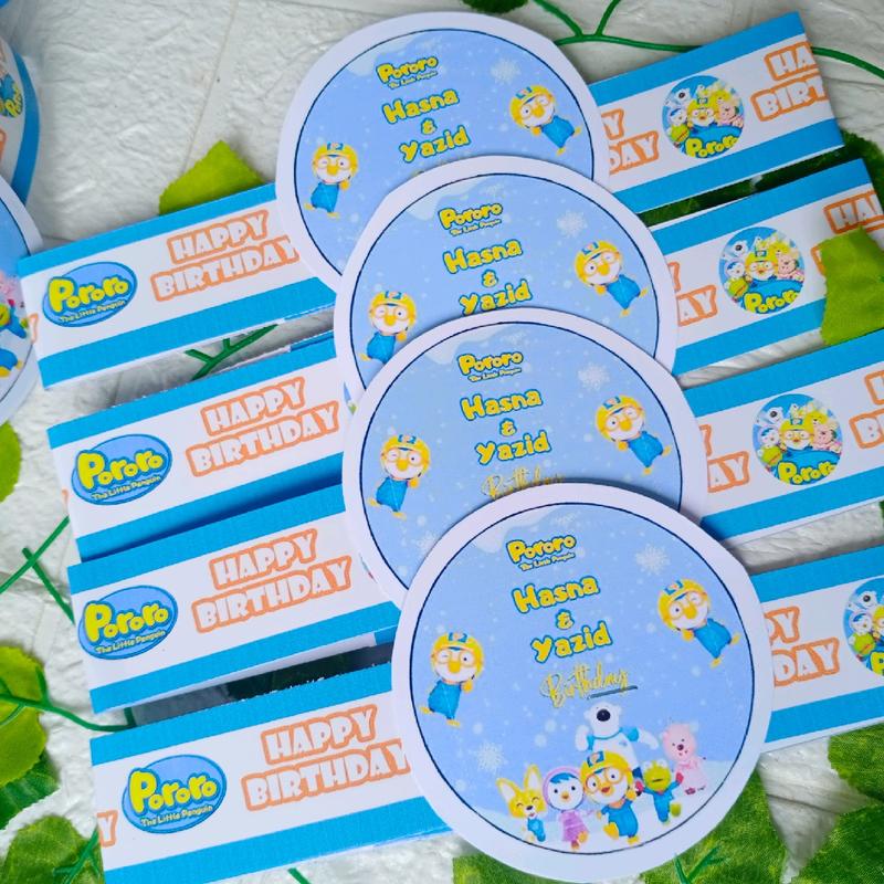 Topi ulang tahun anak isi 50pcs+Desain foto (PAKET TOPI & UNDANGAN ...