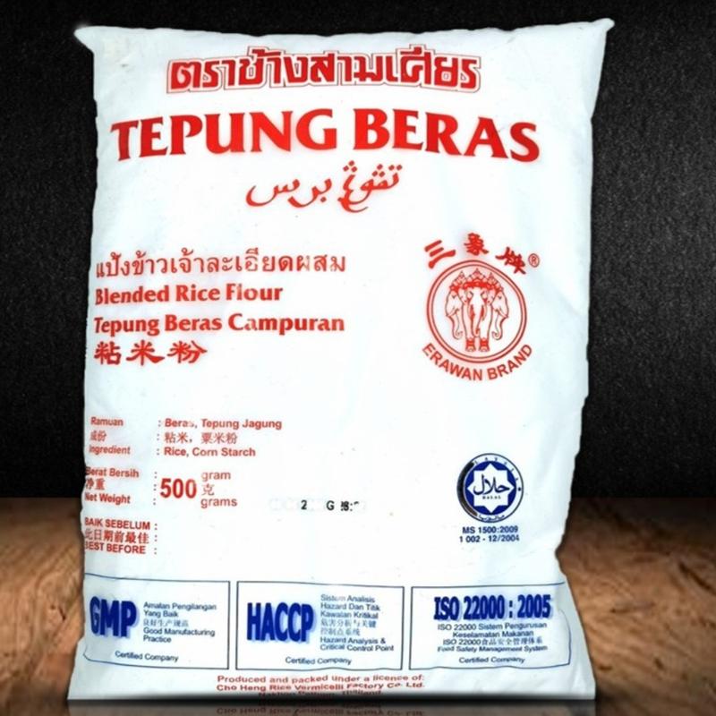 Tepung Beras Cap Teratai/Cap Tiga gajah | Blended Rice Flour - TikTok ...