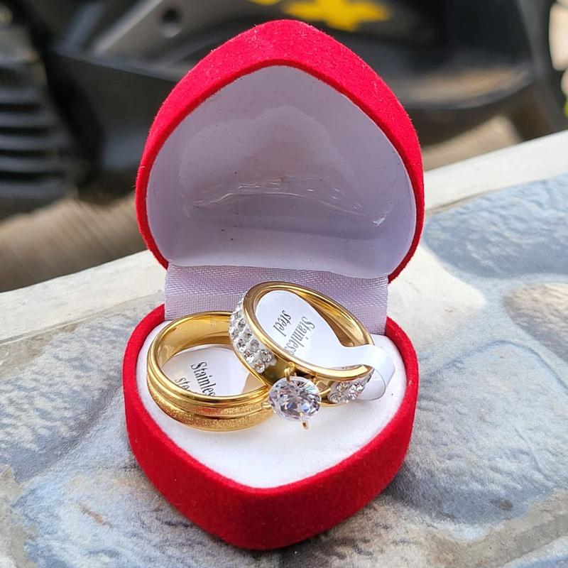 Cincin TITANIUM Korean zikron permata Fashion Couple Tunangan - Shop ...