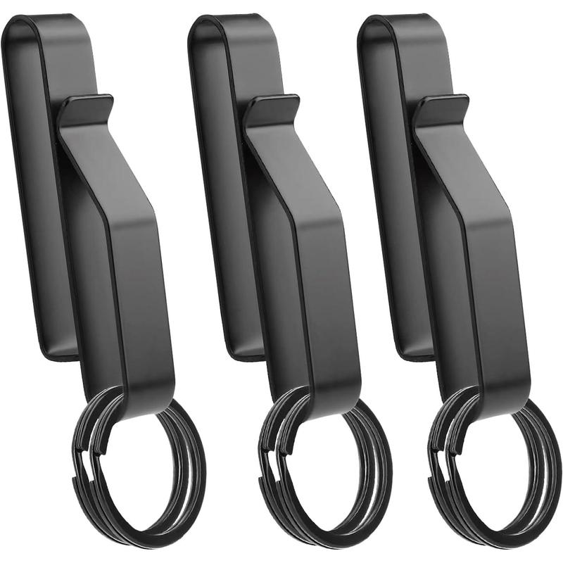3 count Duty Belt Key Holder with 6 count Detachable Key Rings ...