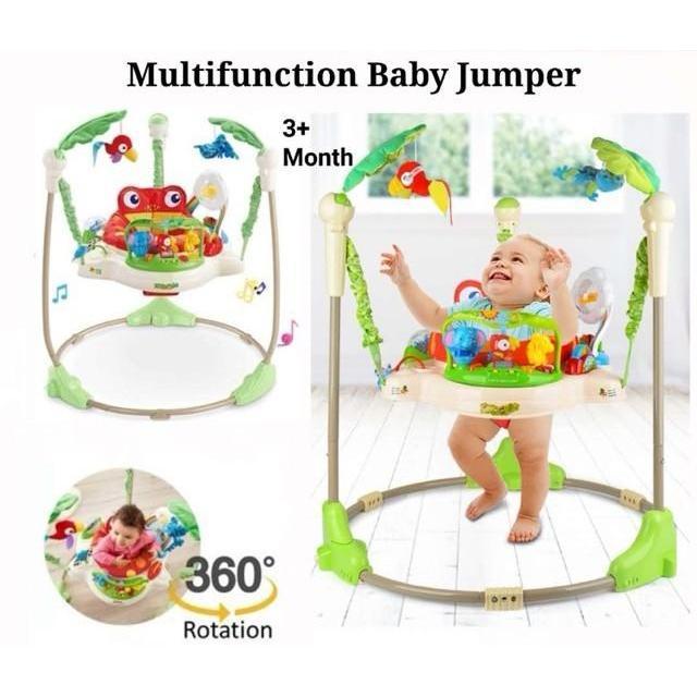 Jumperoo Activity Center Baby Fun Frog Design infant activit - TikTok ...