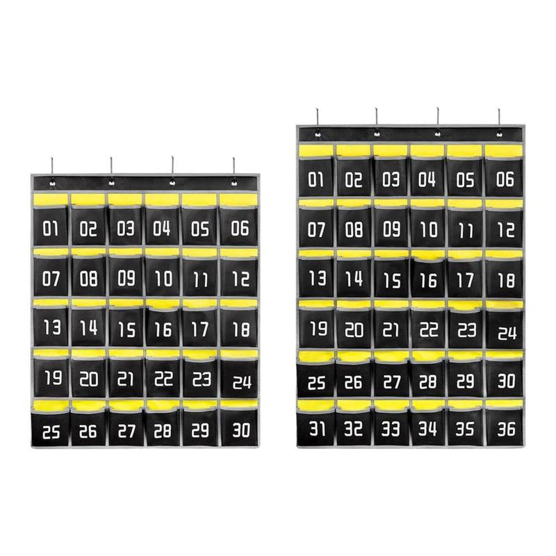 Classroom Pocket Chart for Cellphones Multipurpose Wall or Door ...