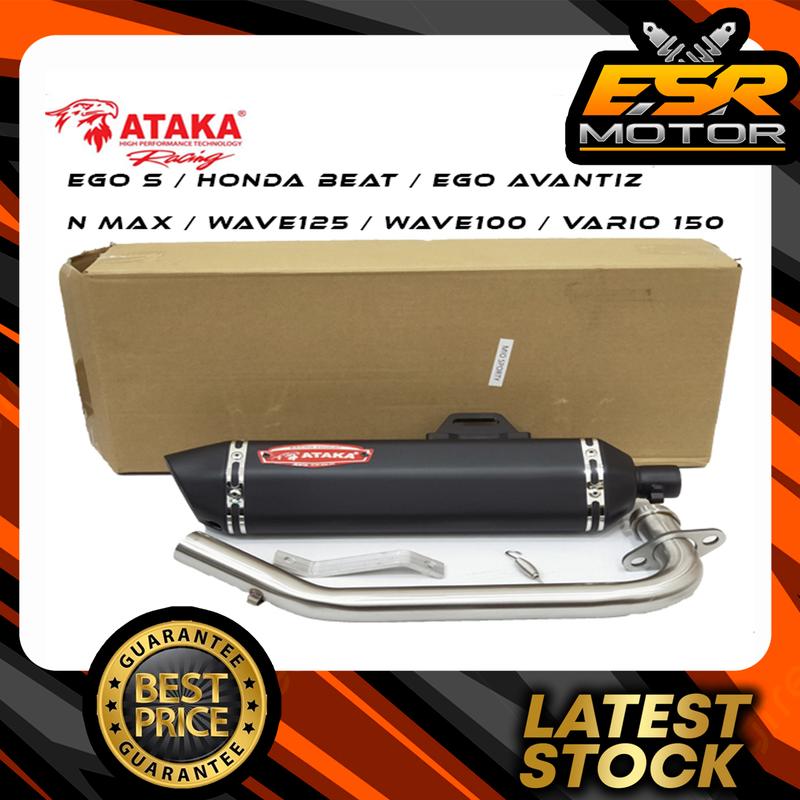 ATAKA RACING EXHAUST YAMAHA EGO S EGO AVANTIZ NMAX NVX155 HONDA ...