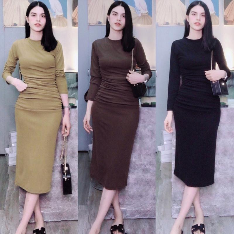 Váy Body dài tay nhún eo zip tăm cao cấp (Link mới) Nữ Voi - TikTok ...