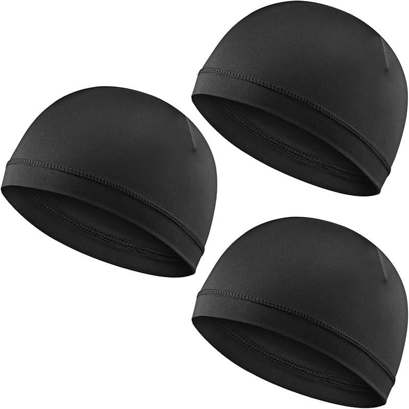 3 Pcs Skull Caps Soft Lightweight Beanie Hats Moisture-Wicking - TikTok ...