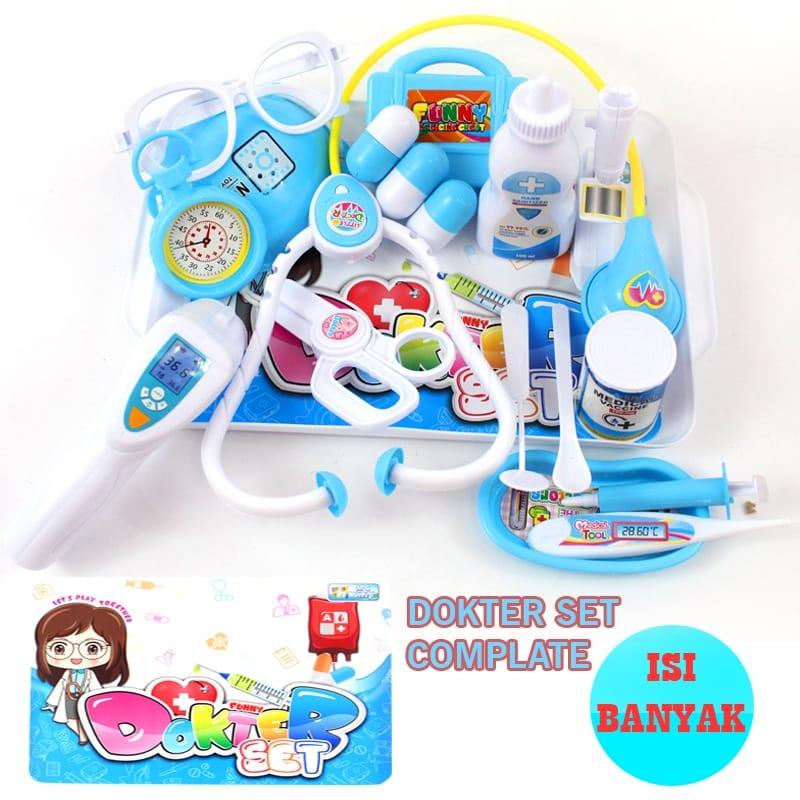 MAINAN EDUKASI DOKTER SET ALAT PERLENGKAPAN DOKTER MD 02 MAINAN - Shop ...