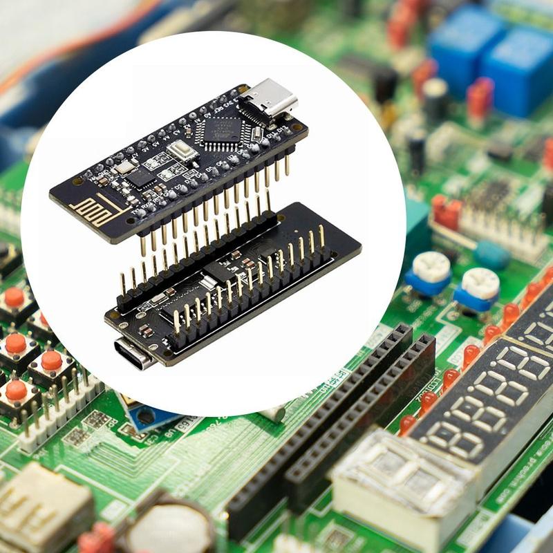 DIY CH340 RF-Nano Board V3.0 Integrated Micro USB Board ATMEGA328P ...