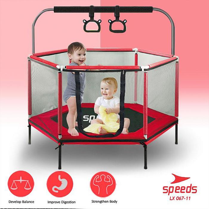 Promo SPEEDS Trampoline Anak Lompat Olahraga Trampolin Mainan Anak Jump ...