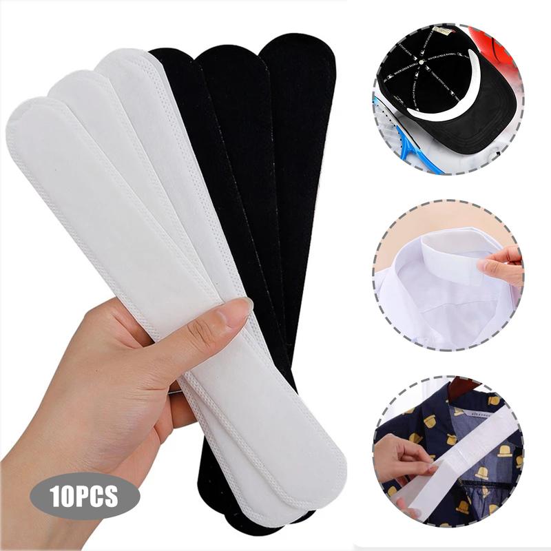 CS 10pcs/pack Disposable Neck Neckline Sweat-absorbing Stickers ...
