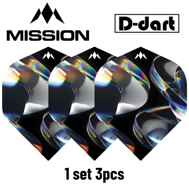 Mission Dart Flights - IRIDIAN STANDARD 100 Micron Solo Dart - TikTok ...