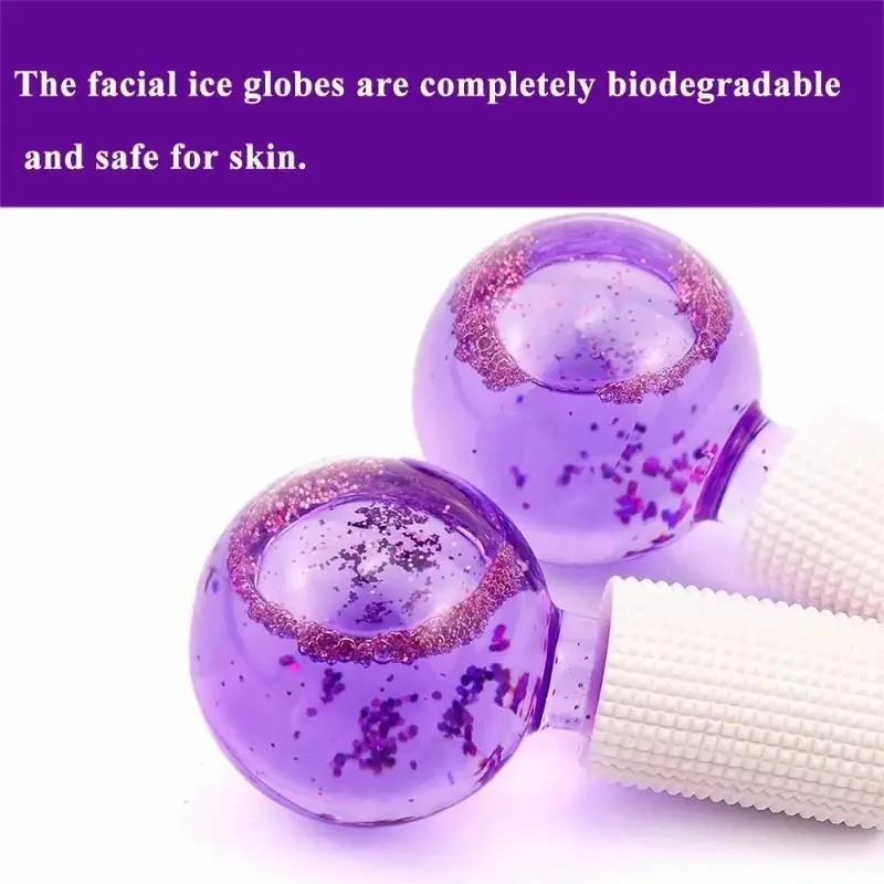 Black Friday Early Deal 1 Piece Glitter Ice Face Roller Ball, Beauty ...