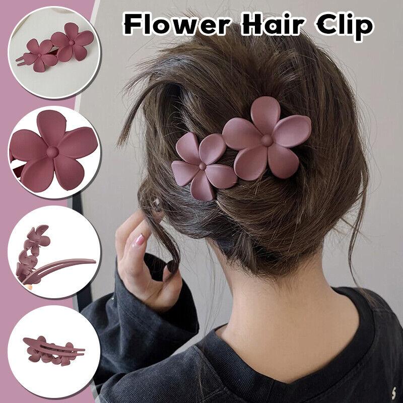 Cakar Klip Rambut, Rekaan Bunga Berkabut, Untuk Wanita dan Gadis ...