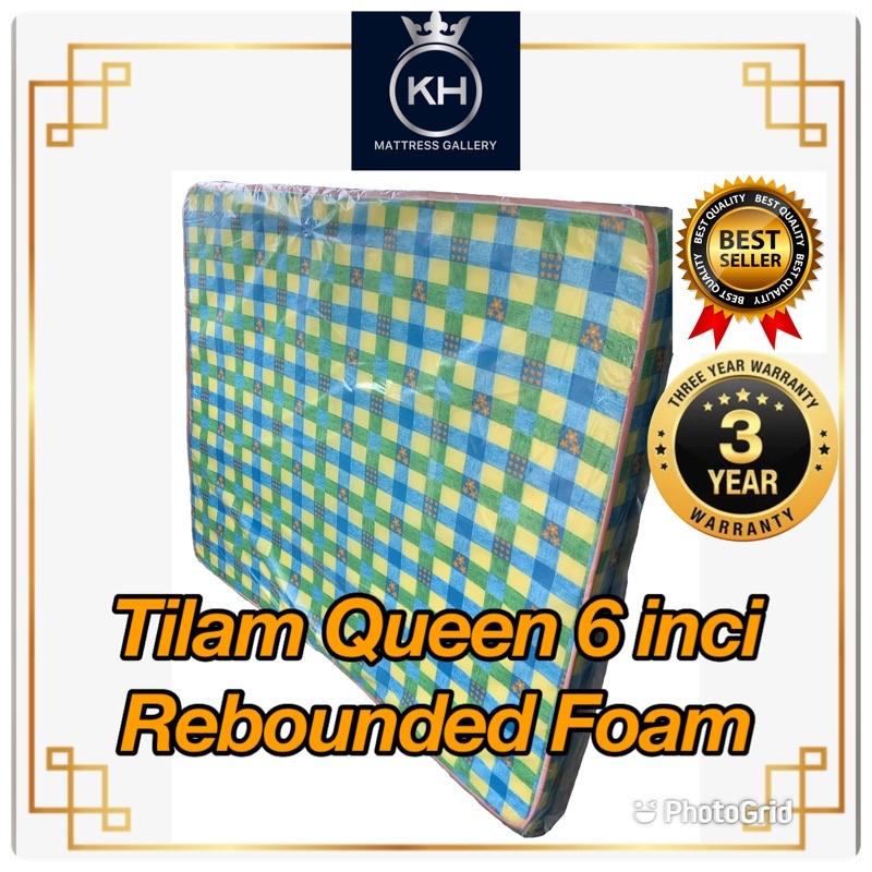Tilam Queen 6 inci Rebounded Foam - TikTok Shop Malaysia