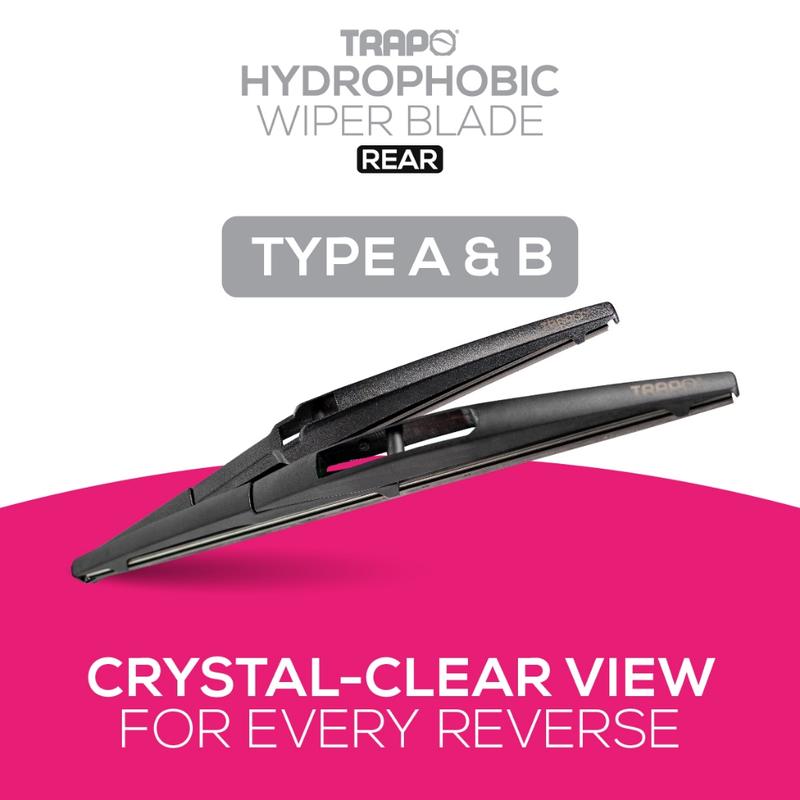 Trapo Hydrophobic Car Wiper Blades [REAR WIPER] - (For Japanese ...