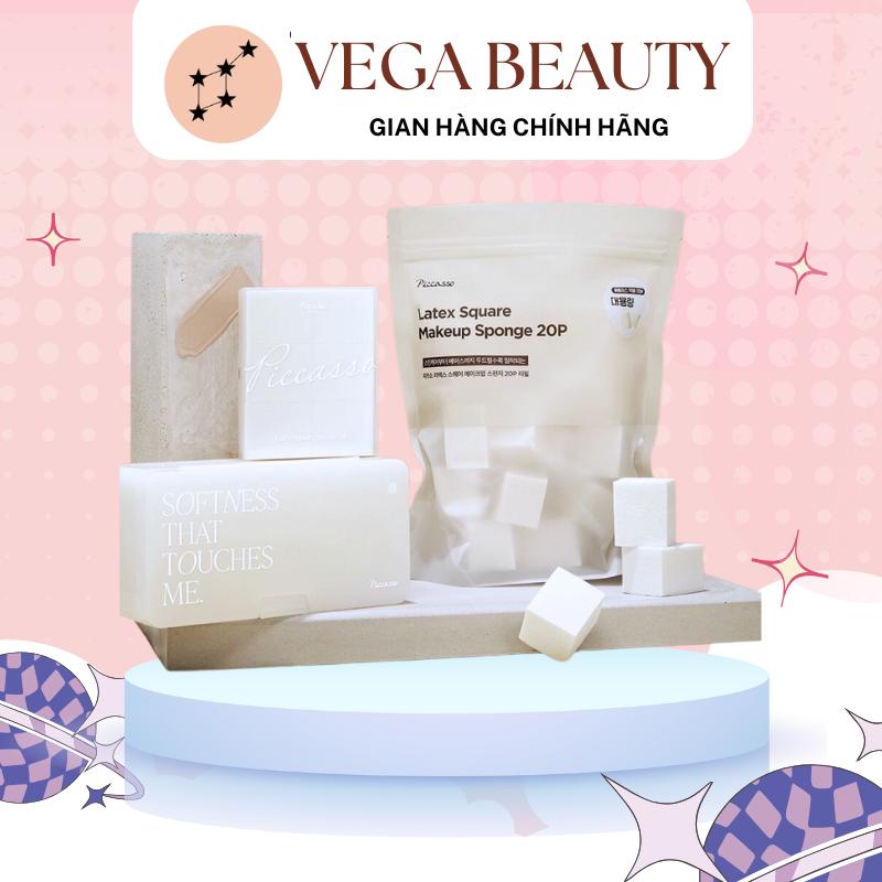 Mút tán nền Piccasso Latex Square Make Up Sponge giúp tán lớ - TikTok ...