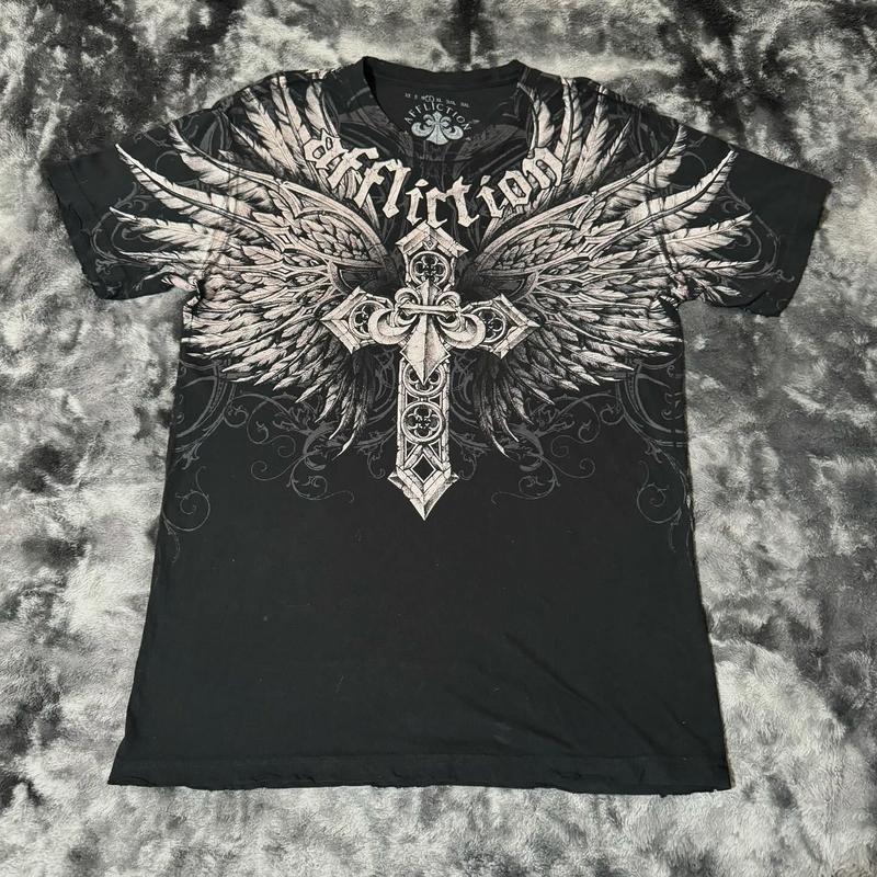 【Shipping free】2000s affliction T shirt Vintage Clothing Pun - TikTok ...