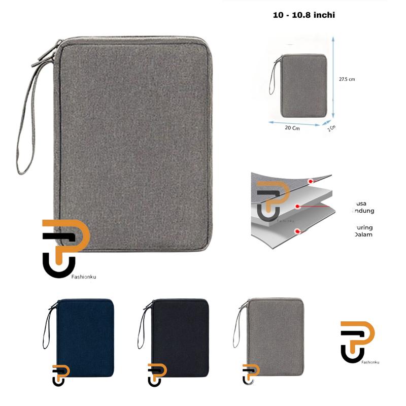 Pouch Tas Tablet 10-10.8 inch Untuk Semua Merk Anti Air Dan Bento tas ...